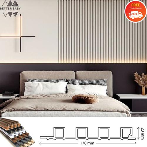 Jual Wallpanel WPC 3m | Wall panel Dinding Motif Panel Wood Panel 24MM ...