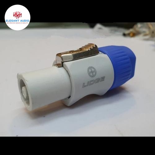 Jual Jack connector Powerkon LIDGE Putih | Powercon LIDGE Putih 3 Pin ...