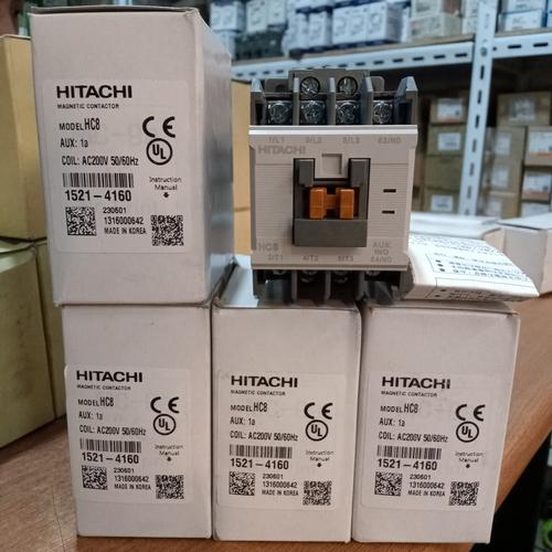 Jual Magnetic Contaktor Hitachi. TYPE:HC8 1A 220V 50/60Hz Original ...