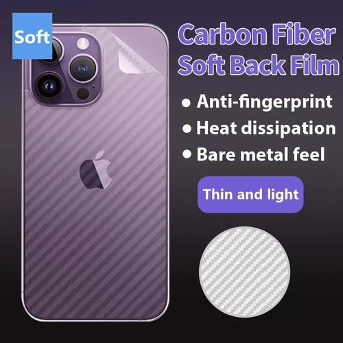 Jual ANTI GORES IPHONE 16 PRO / PRO MAX HYDROGEL FIBER STICKER CARBON ...