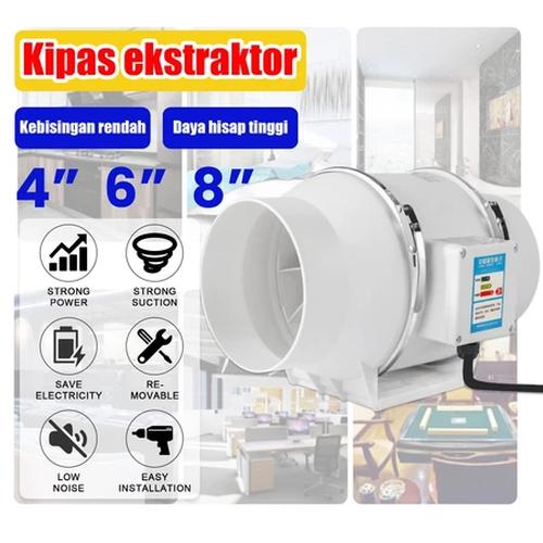 Jual Kipas Blower Penghisap Asap Exhaust Fan Kipas Ventilasi Udara - 4 ...