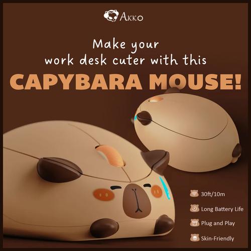 Jual Akko Capybara Mouse - Wireless Mouse - Jakarta Selatan - legalgame ...