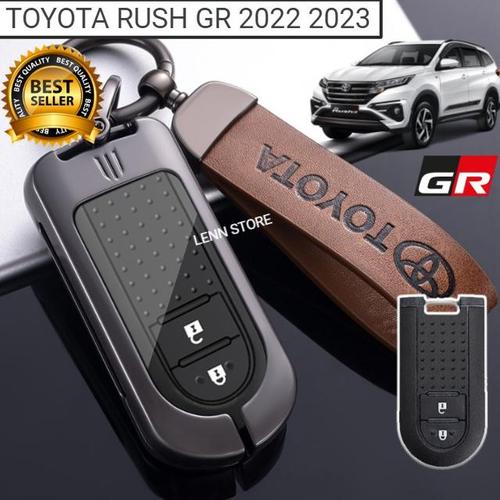 Jual Cover Sarung Kunci Remote Kulit Logam Toyota Rush GR 2022 2023 ...