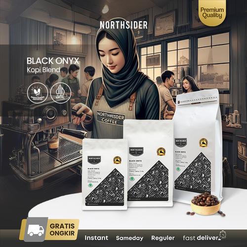 Jual Northsider Kopi arabika robusta Black Onyx Espresso Blend Coffee ...