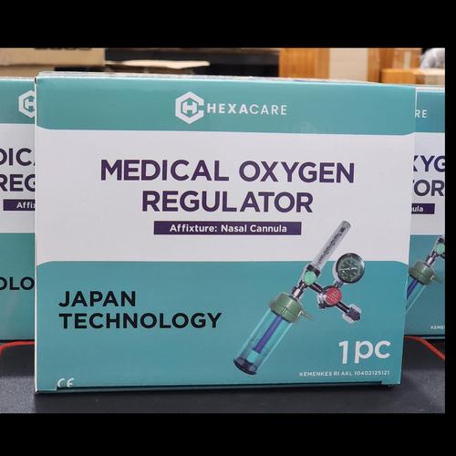 Jual MEDICAL OXYGEN REGULATOR HEXACARE/REGULATOR TABUNG OKSIGEN MEDIS ...