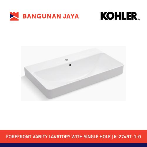 Promo Kohler Forefront Vanity Lavatory with single faucet hole | K-2749T-1-0 Cicil 0% 3x ...