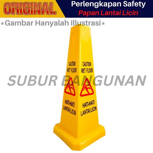 Jual Warning Sign Floor Wet Floor Papan Peringatan Lantai Basah Licin ...