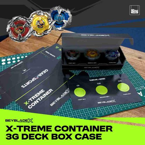 Jual Beyblade X X-treme Container 3G Deck Case Box - Biru - Kab. Sleman ...