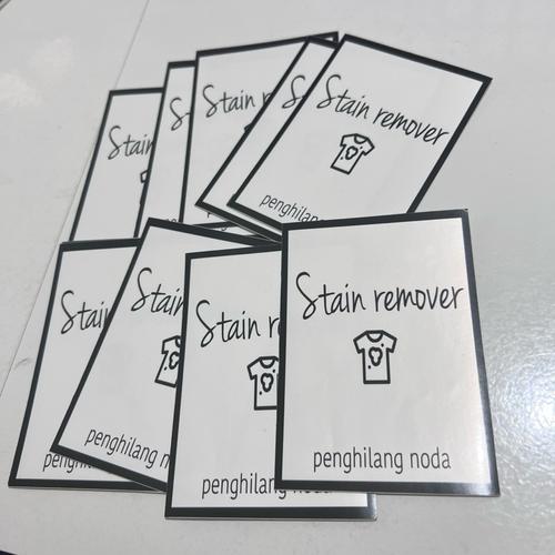 Jual STIKER SAJA STICKER KOTAK SPRAY UKURAN 500ML HARGA PER PCS . label ...