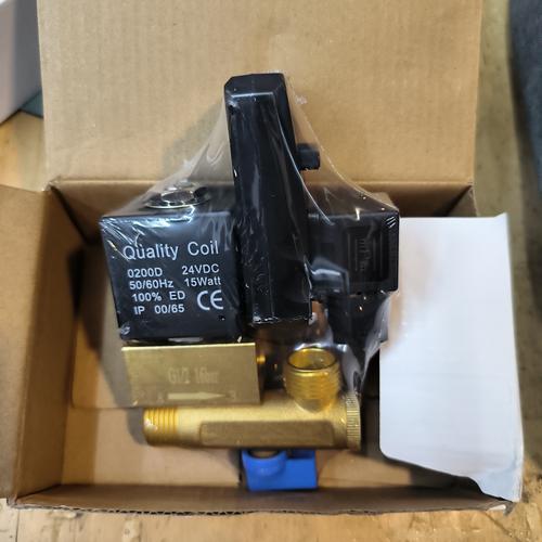 Jual SOLENOID TIMER AUTO DRAIN VALVE 1/2" DC24 VOLT / SOLENOID TIMER 1/ ...