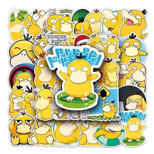 Jual STIKER POKEMON PSYDUCK BEBEK JEPANG - Waterproof Sticker - Stiker ...