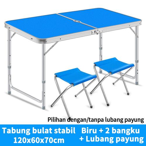 Jual Meja Lipat Portable Meja Lipat Serbaguna Uk 120x60x50-70cm Model ...