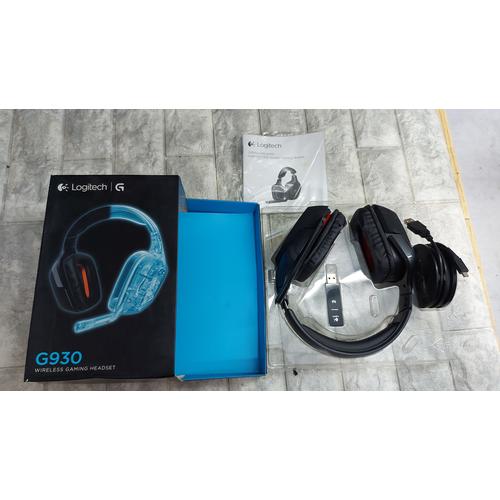 Jual Wireless Gaming Headset Logitech G930 With 7.1 Surround Sound ...