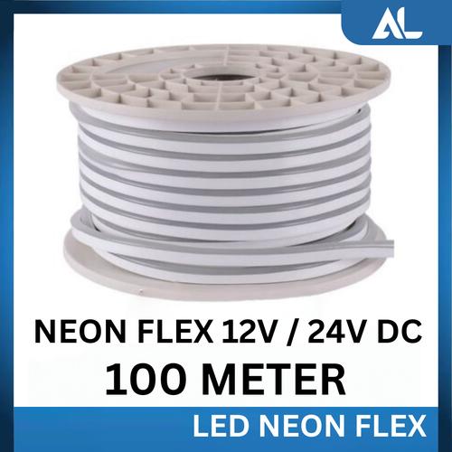 Jual LAMPU LED NEON FLEX 100M LED SELANG 12V 24V DC NEONFLEX 12 VOLT 24 ...