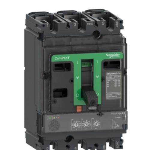 Jual mccb NFB breaker Schneider 3p 3phase 50A 63A 80A 100A 36KA NSX100F ...