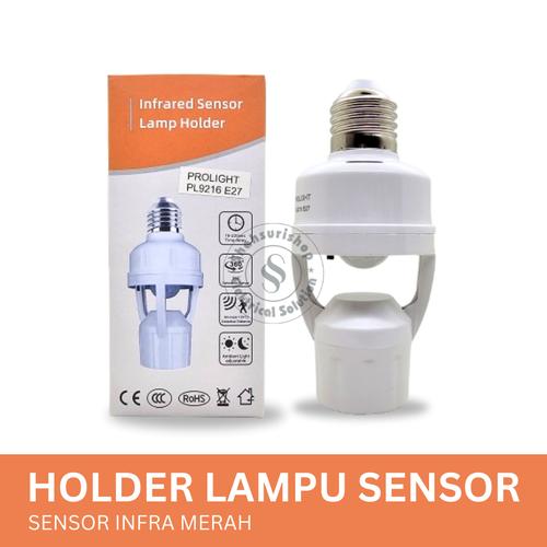 Jual FITTING HOLDER LAMPU SENSOR GERAK CAHAYA INFRA MERAH INFRARED MAX ...