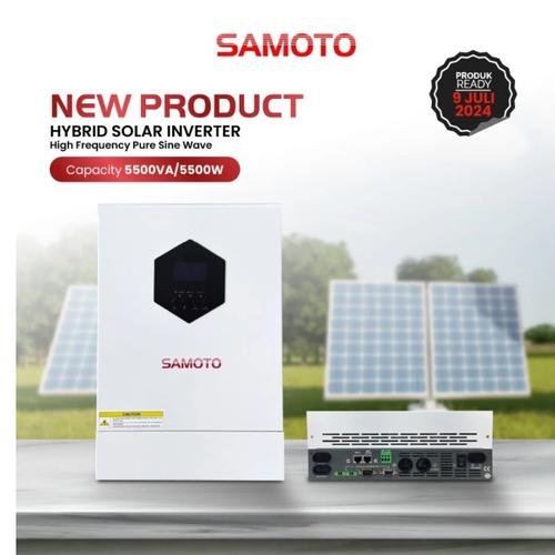 Jual SAMOTO Inverter SOLAR Panel 230VAC Capacity 5000VA/5500W SAMOTO ...
