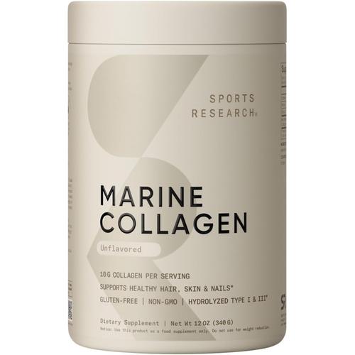 Jual Sports Research Marine Collagen Powder Tipe I & III, Kolagen ...
