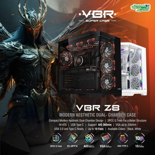 Promo Casing VBR Z8 M-ATX ATX USB Type-C DUAL CHAMBER / VBR Z-8 - ATX ...