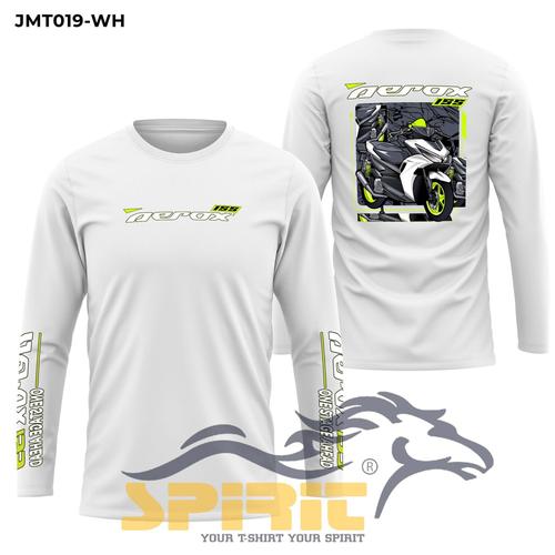 Jual Baju Kaos Yamaha Aerox 155 Lengan Panjang Cotton Combed 24s Distro Premium All Colors ...