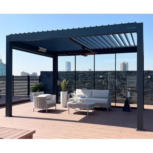 Jual Smart Gazebo. Louvre blade vertikal, kisi kisi jalusi aluminium ...