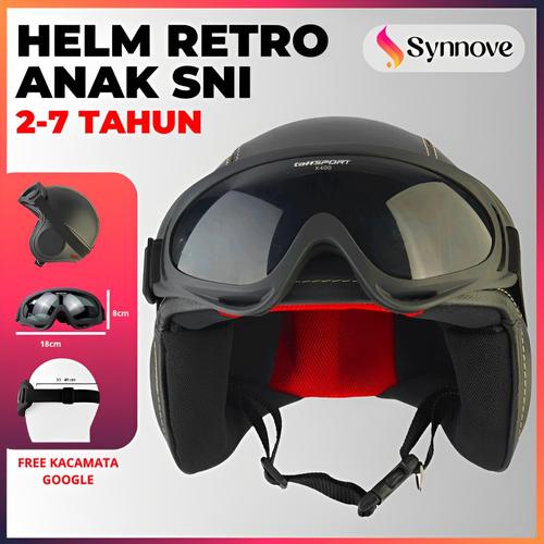 Promo Helm Anak Perempuan Pororo Retro Classic Helm Anak Laki Laki Helm ...