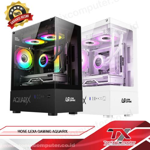 Jual HOSE LEXA GAMING AQUARIX | Casing PC Gaming | Gaming PC Case ...