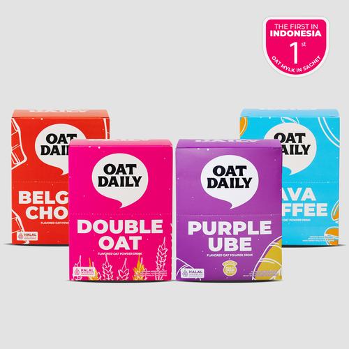 Jual Oat Daily Flavored Oat Powder (16 pcs / 1 box) - DoubleOatBox ...