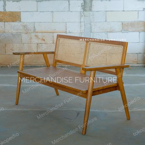 Jual Bangku Cafe Resto Rotan - Kursi Bangku Retro Kayu Jati - Kursi ...