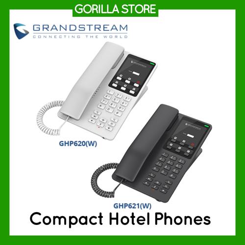 Jual Grandstream GHP620W & GHP621W Compact Hotel Phones - GHP620W White ...