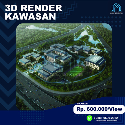 Jual [3D RENDER KAWASAN] - ARSITEK PROFESIONAL - HARGA NEGOABLE (FREE ...