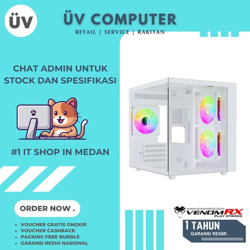 Jual Casing PC Komputer VenomRX Daemon Continental S6 | Mini Tower | Micro M-ATX Case | Tanpa ...