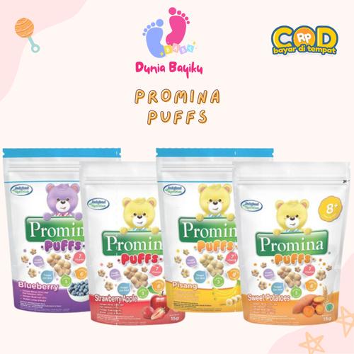 Jual Promina Puff Snack Bayi 15 gr / Snack Bayi puffs Usia 8+ / Cemilan ...