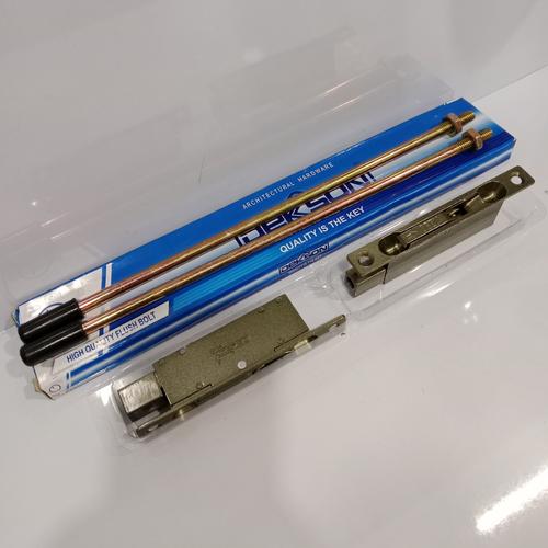 Jual slot pintu alumunium FB 808 BA grendel tanam dekkson flush bolt ...