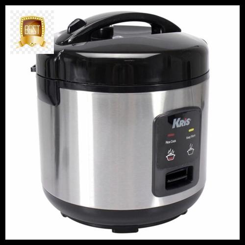 Jual produk krisbow rice cooker 1 liter hitam deluxe magicom 1,8 liter ...