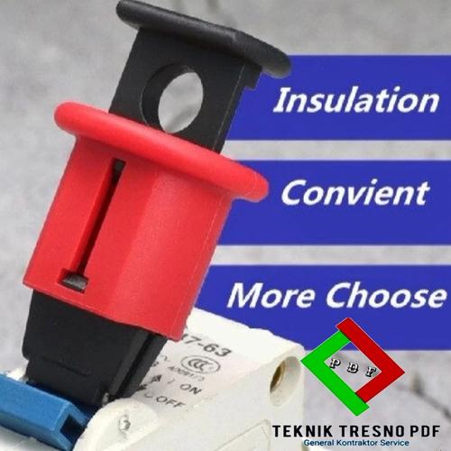 Jual Lock out MCB (Miniature Circuit Breaker) atau LOTO (Lock Out Tag ...