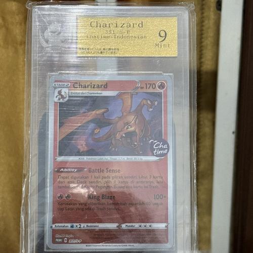 Jual Charizard chatime promo pokemon tcg indonesia grade 9 oleh zard ...