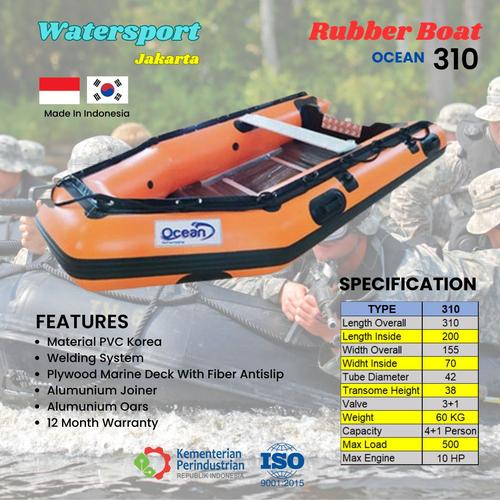 Jual Perahu Karet Rescue Standar BASARNAS dan BPBD OCEAN 3.1mtr Kap 5 ...