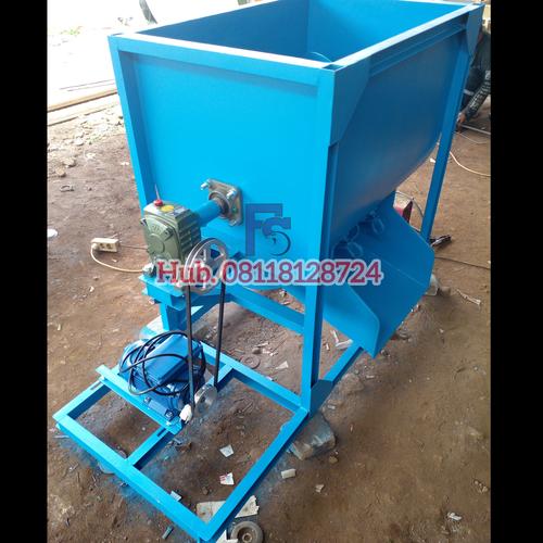 Jual Mesin Mixer Kompos 250-300 kg/proses Dengan Penggerak E.Motor 7.5 ...
