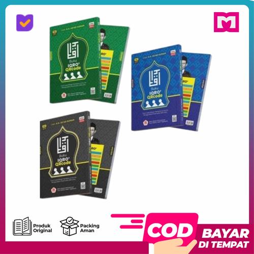 Jual Buku Iqro' QR Code Jilid 1-6 Cara Cepat Belajar Membaca Al Quran ...