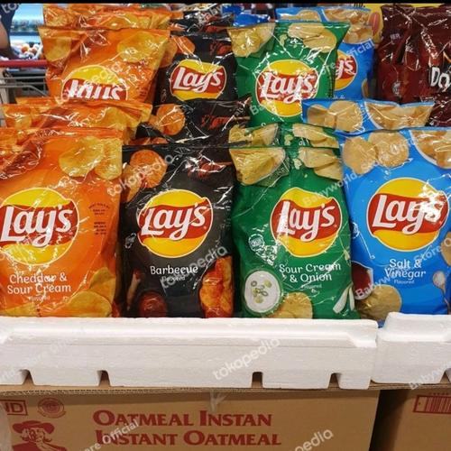 Jual Lays potato chips lay's makanan snack IMPORT 184gr ( Ada 3 varian ...