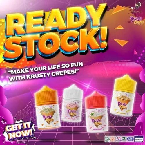 Jual LIQUID KRUSTY CREPES SERIES 60ML KRUSTY V1 V2 V3 V4 - V3 Greek ...