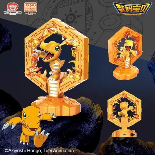 Jual LDCX Digimon Adventure Table Lamp Agumon & Gabumon - Gabumon ...