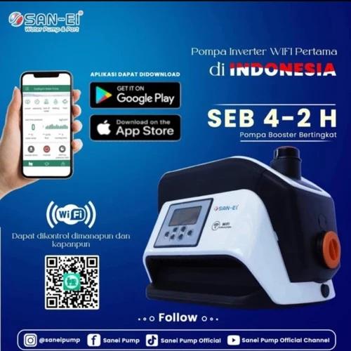 Jual Pompa Air Booster Intelligent Inverter SAN EI SEB4-2H Silent SEB 4 ...