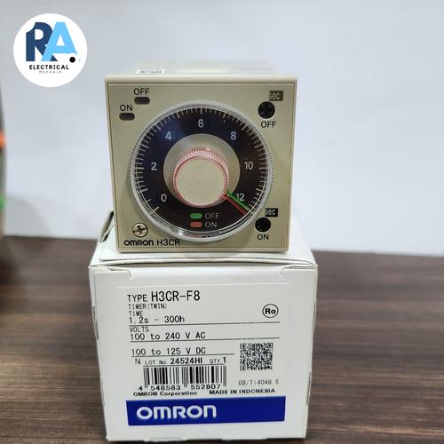 Jual TIMER H3CR-F8 ORIGINAL 100% OMRON TWIN TIMER - Jakarta Barat - RA ELEKTRIK.MEKANIK | Tokopedia