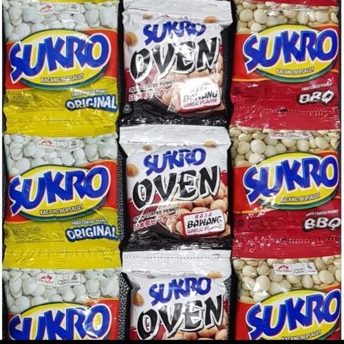 Jual KACANG SUKRO 17 GR X 10 bungkus/SUKRO ORIGINAL/BBQ/SUKRO OVEN ...