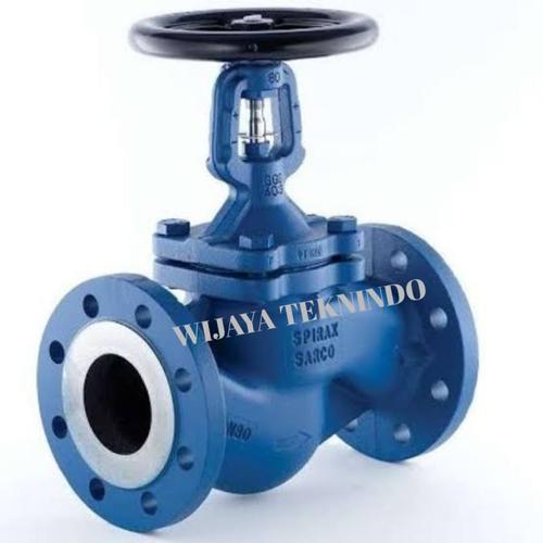 Jual Globe Valve Spirax Sarco Flange PN16 1 1/2" inch Globe Valve Cast Iron PN 16 DN40 Spirax ...