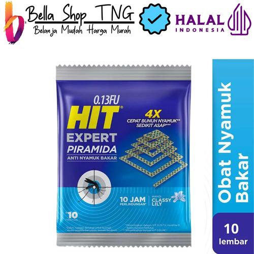 Jual HIT Magic Expert Piramida Classic Lily Obat Nyamuk Bakar 10 sheets ...