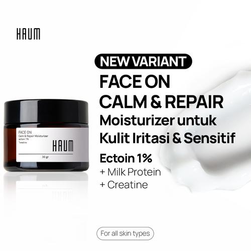 Promo HAUM FACE ON Calm & Repair Moisturizer Ectoin 1% + Milk Protein 1 ...