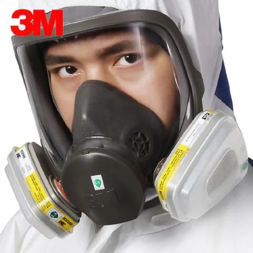 Jual Masker 3M 6800 Respirator Fullface Mask Complete Set With ...
